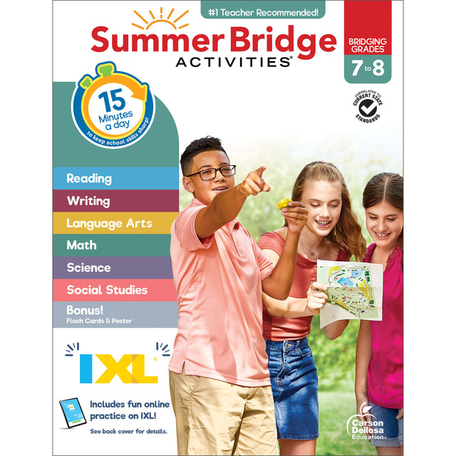 Summer Bridge Activities, Grades 7–8 – Carson-Dellosa