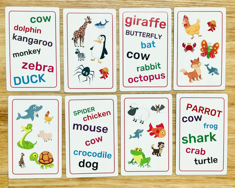 Super Genius Animals Card Game for Ages 6+ | TeachingStuff