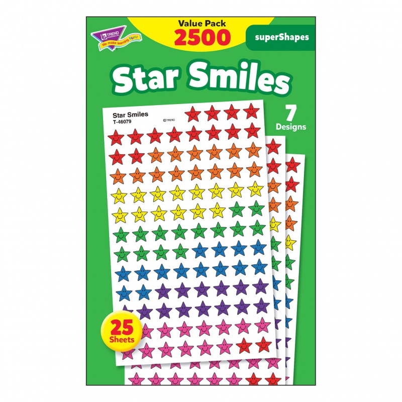 Star Smiles Reward Stickers Collection | All Grades