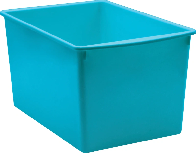 Teal Plastic Multi-Purpose Bin – Teacher Created Resources