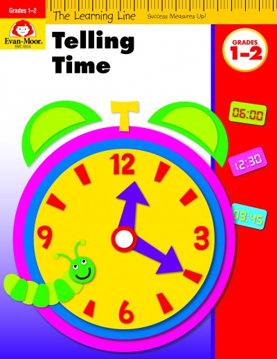 Telling Time Activity Book Grade 1-2