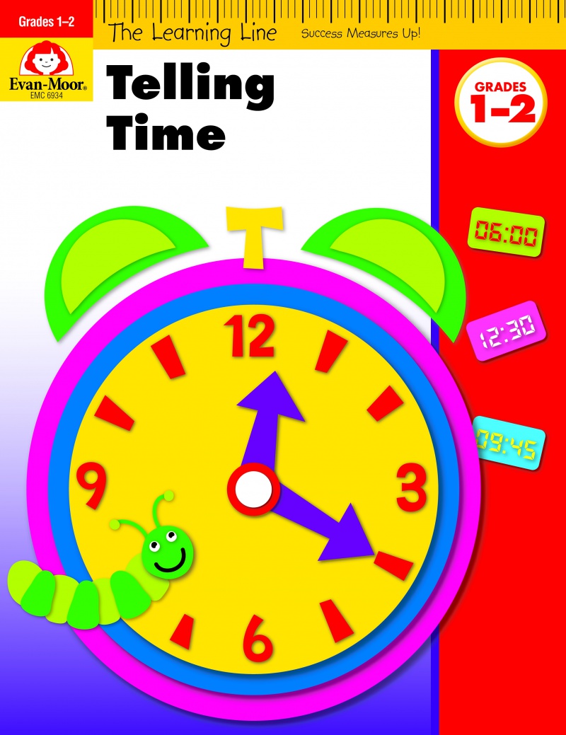 Telling Time Activity Book Grade 1-2