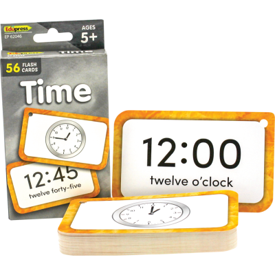 Telling Time Flash Cards
