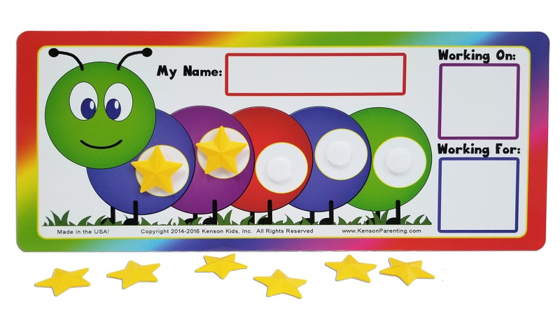 Token Board Caterpillar for Behavior Tracking | Ages 3+