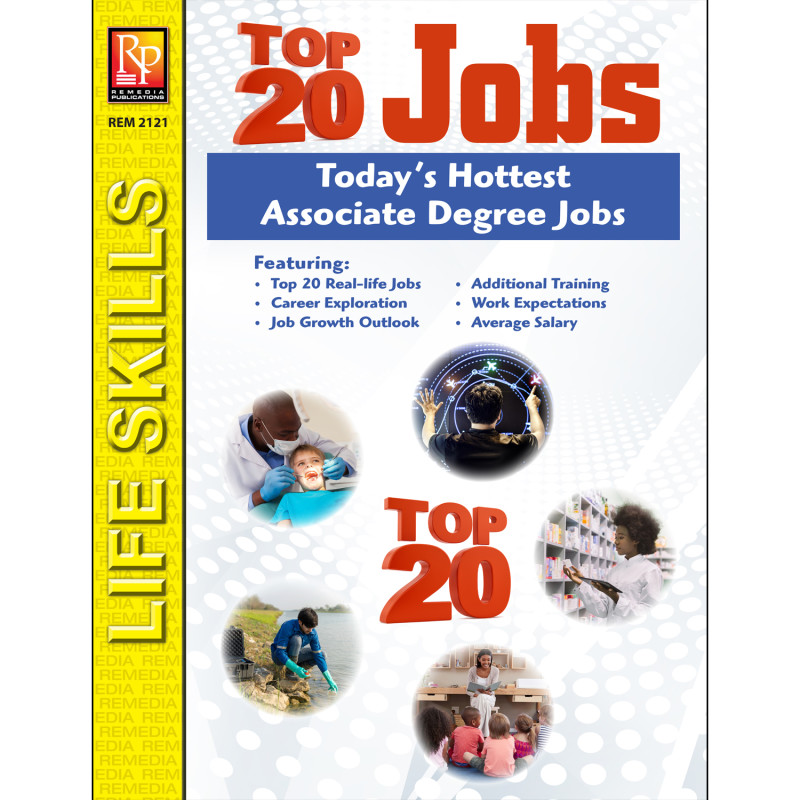 Top 20 Jobs Life Skills – Remedia Publications Grades 7–12