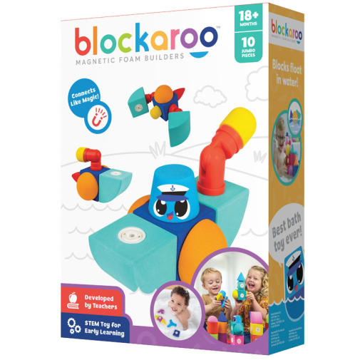 Tugboat Magnetic Foam Builder Blocks | Ages 3+ STEM