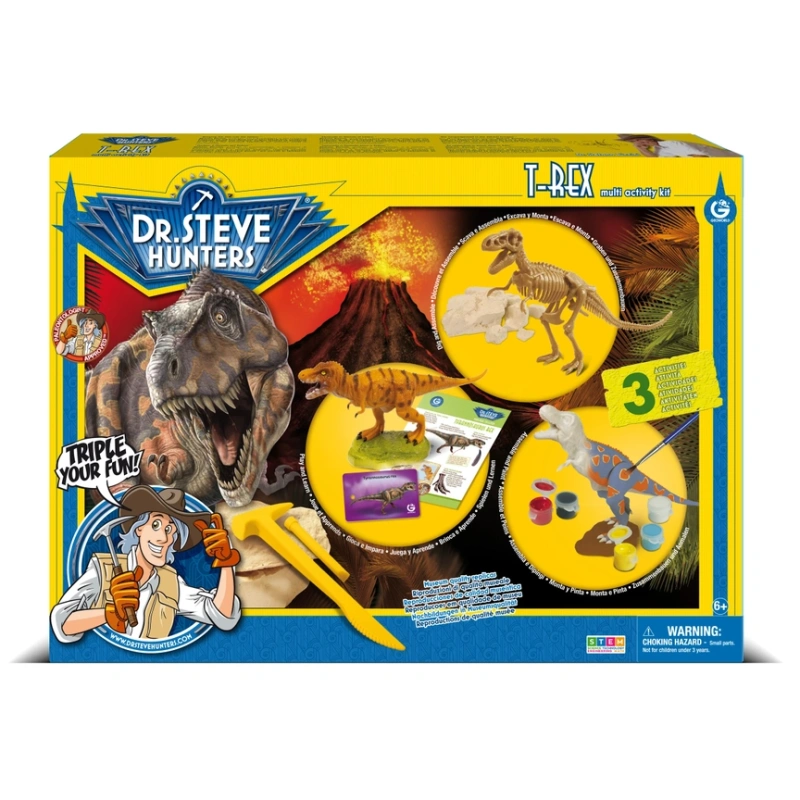 Tyrannosaurus Rex Multi Activity Set