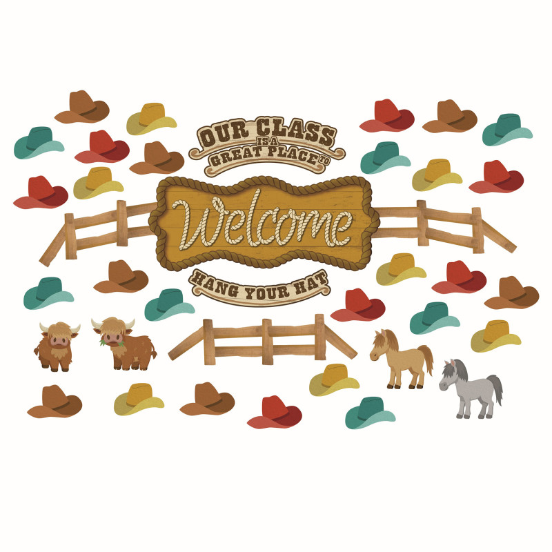 Wild Wild Classroom Welcome Bulletin Board Set – Eureka