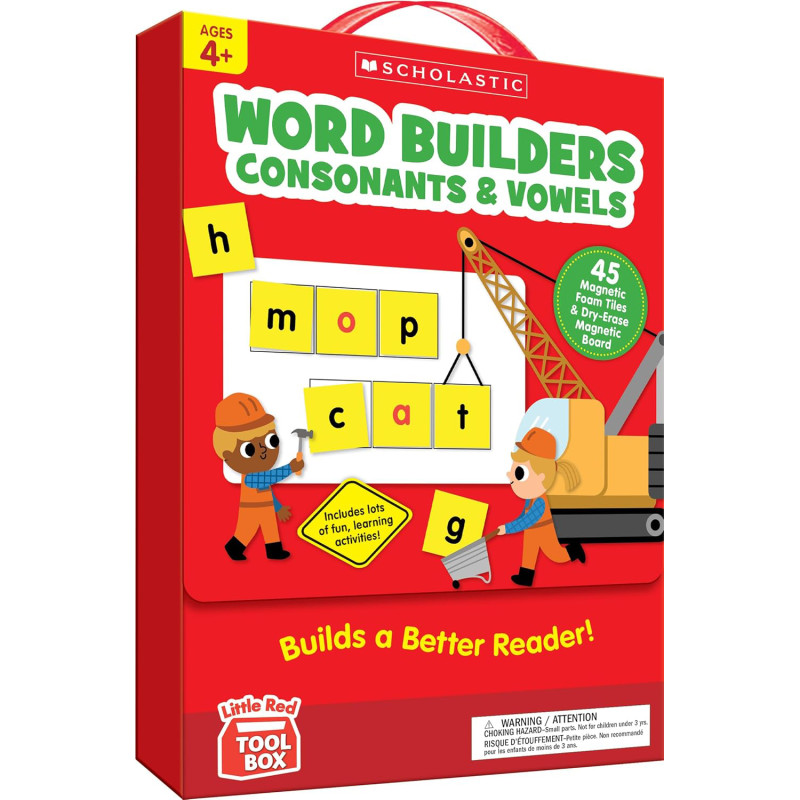 Magnetic Letter Tiles for Phonics & Word Building | Ages 4+