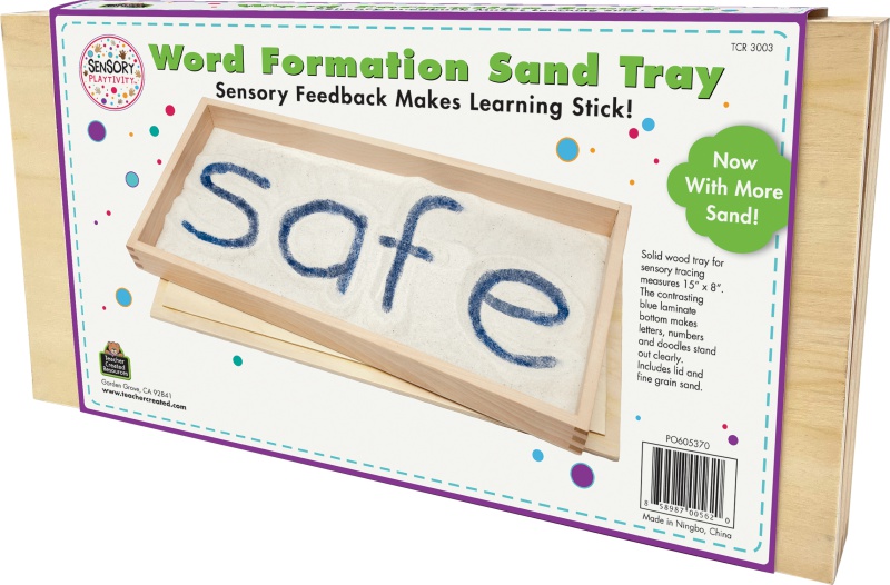 Word Formation Sand Tray for Spelling Practice | Grades K-3