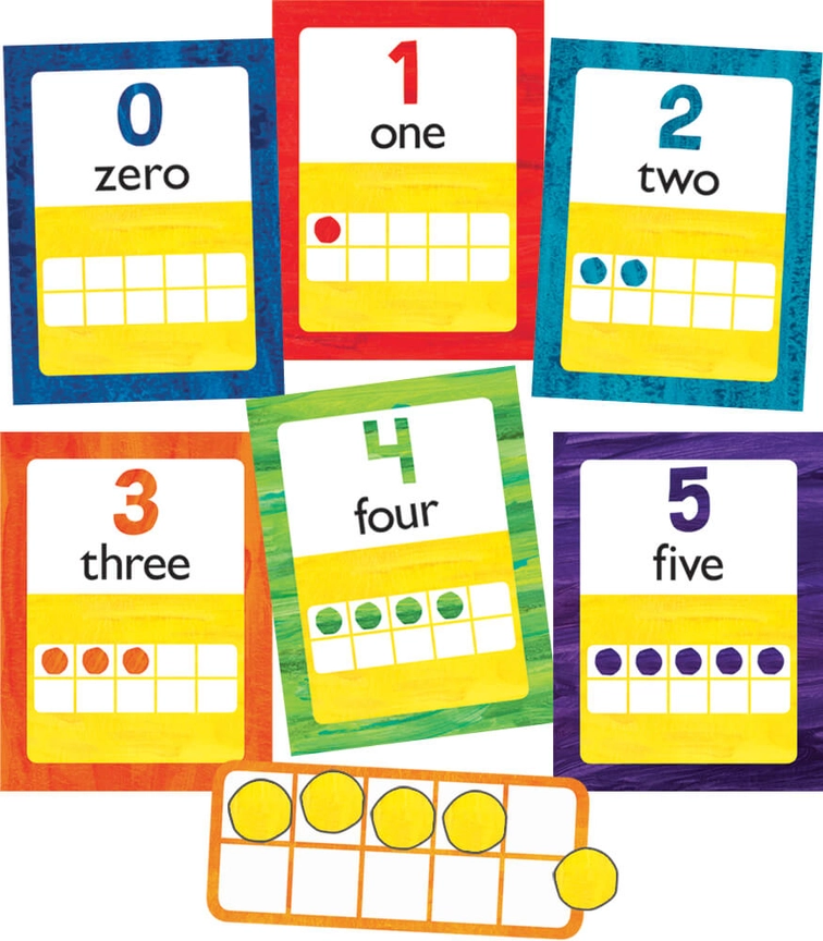 Numbers 0-20 Bulletin Board Set for Math Centers | All Grades