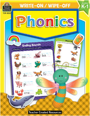 Write-On/Wipe-Off: Phonics – Teacher Created Resources Grades K–1
